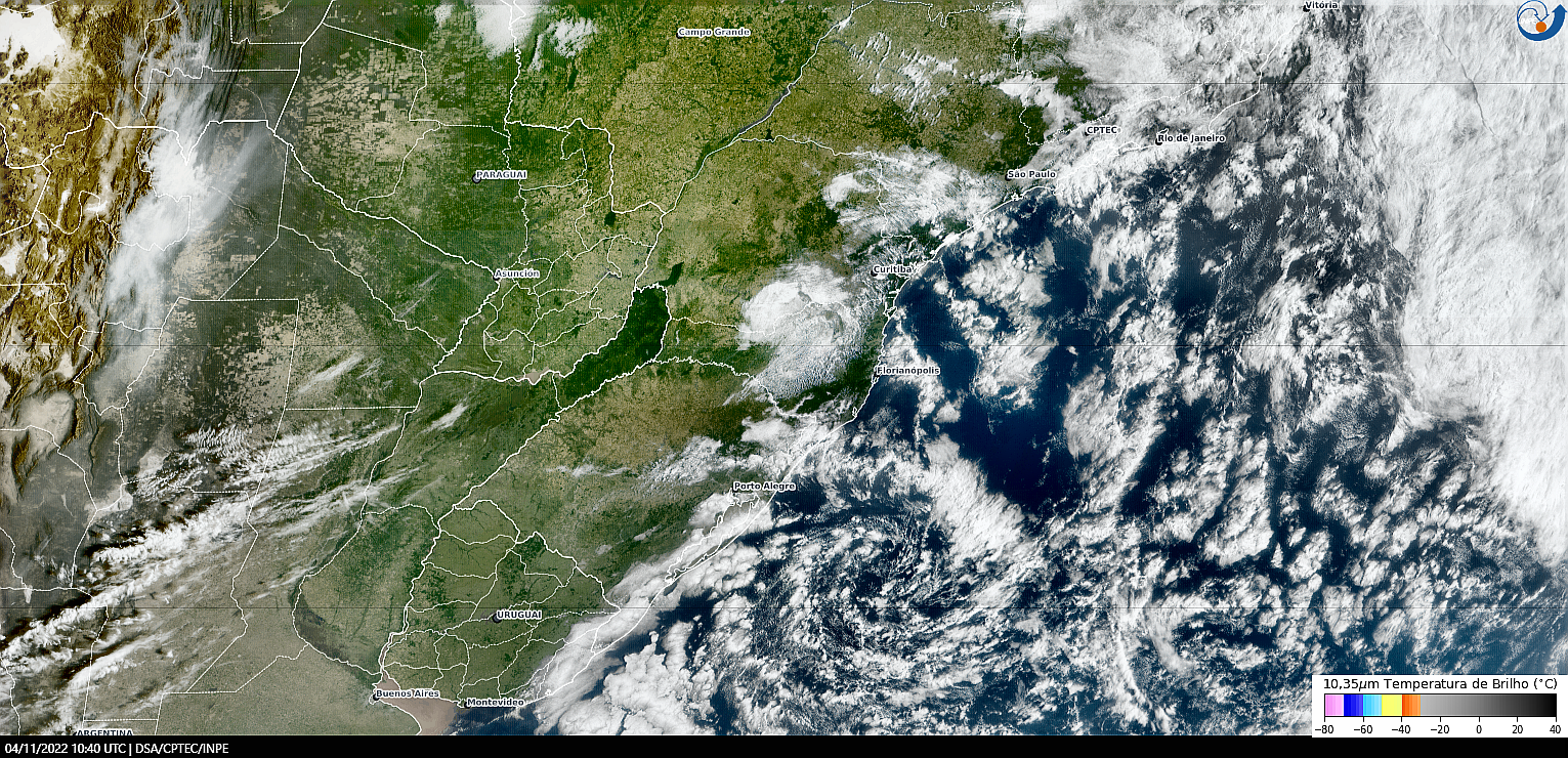Nebulosidade variável para o fim de semana – LabClima – Laboratório do ...