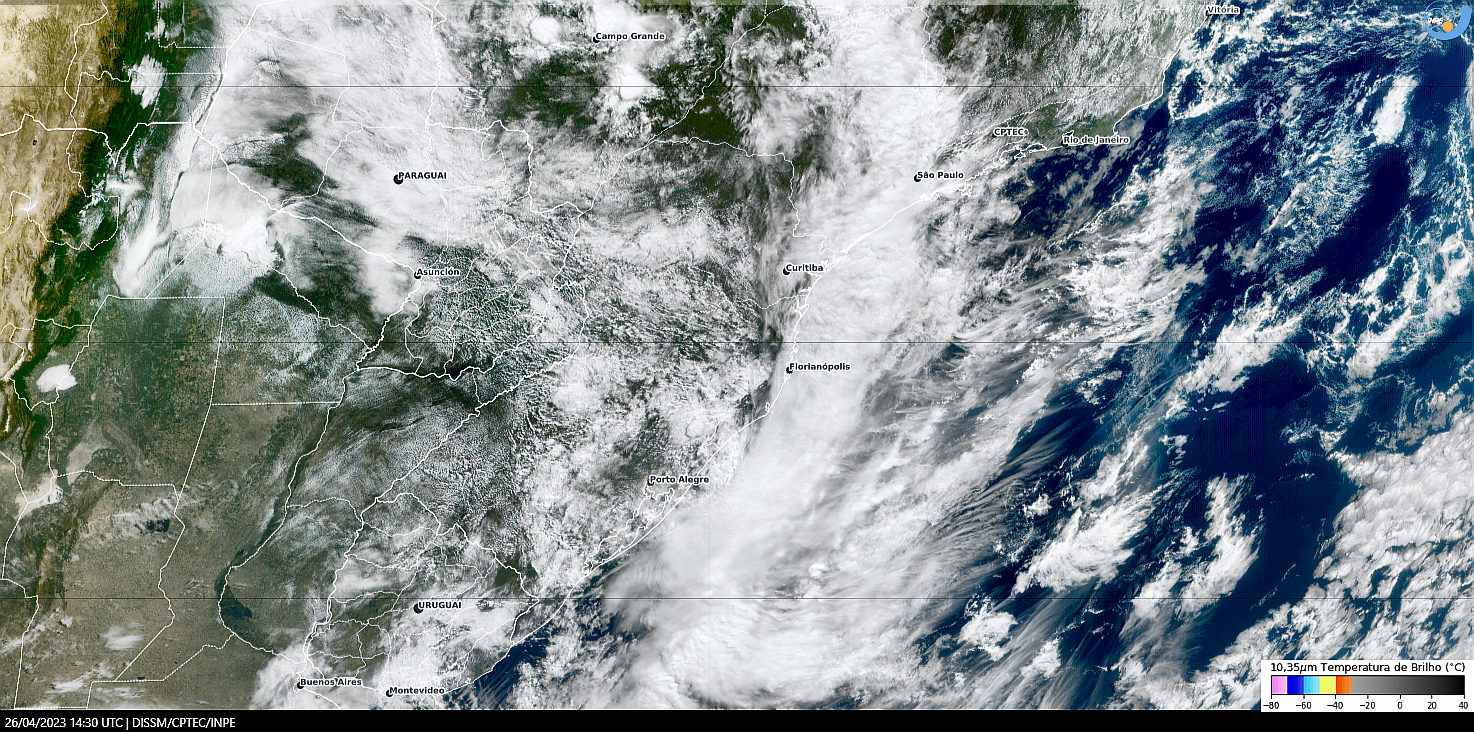 Nebulosidade variável com chuva fraca isolada para os próximos dias ...